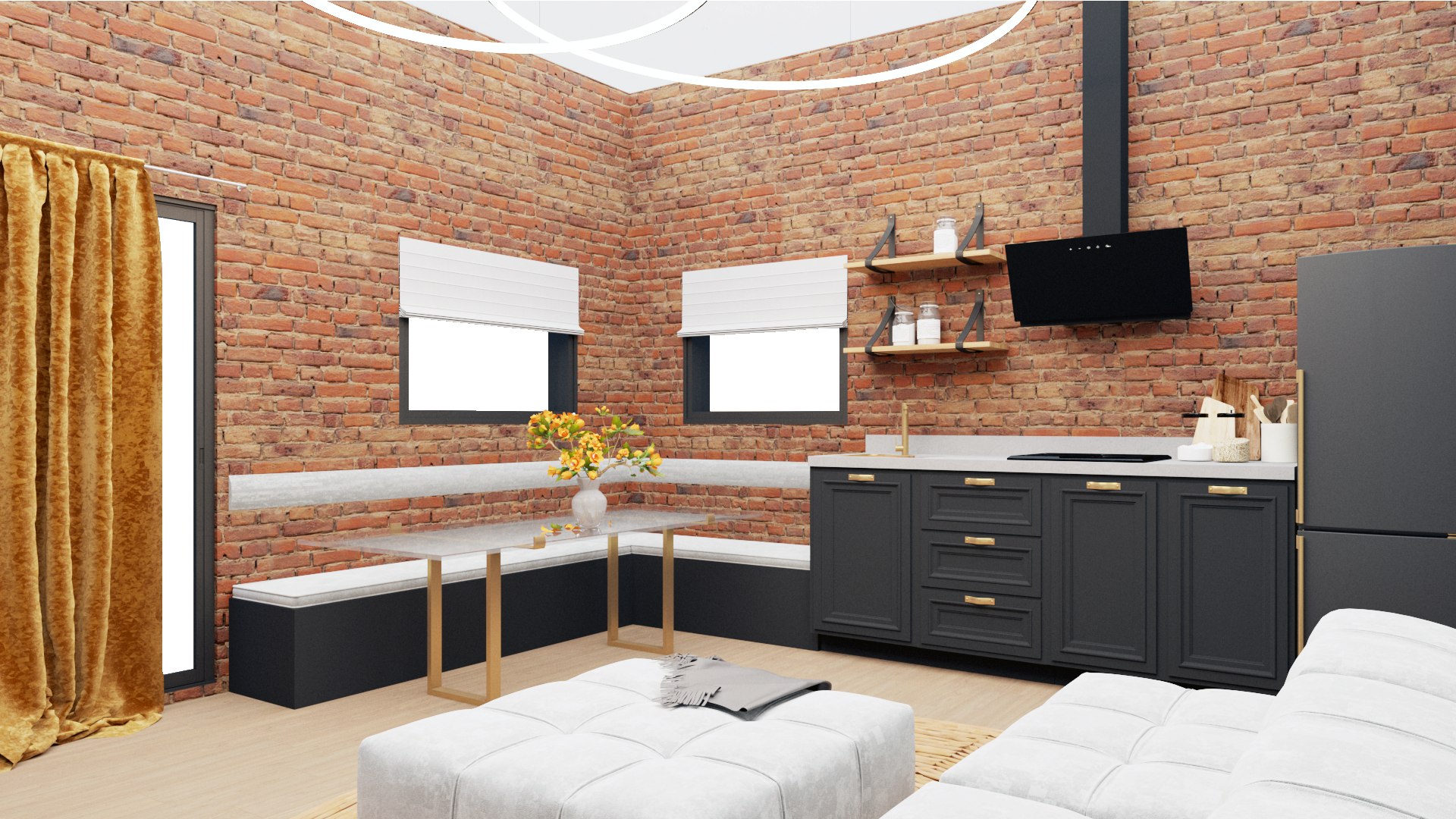 Modern House Interior 3D Model - TurboSquid 2188884