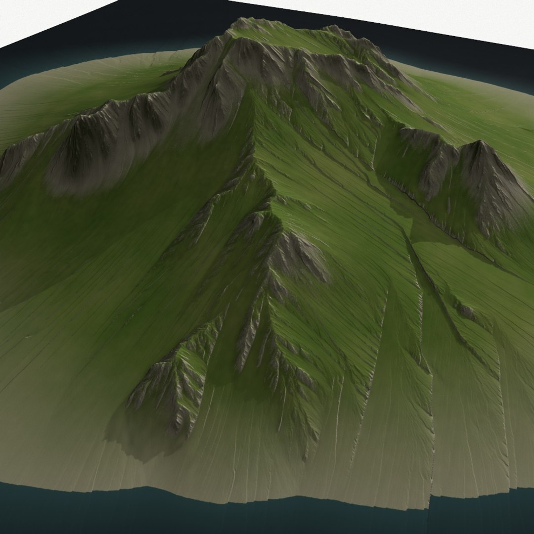 3D landscape height - TurboSquid 1314605