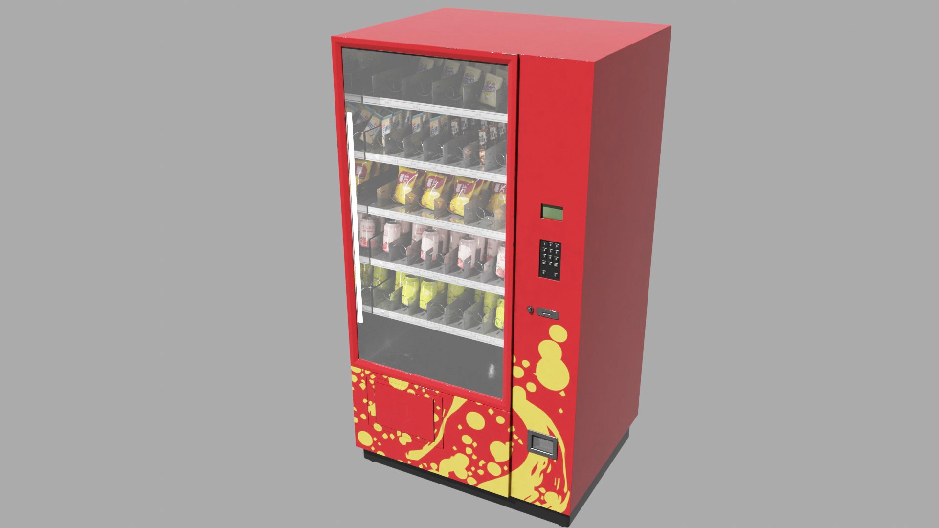 3D Vending Machine - TurboSquid 2305606