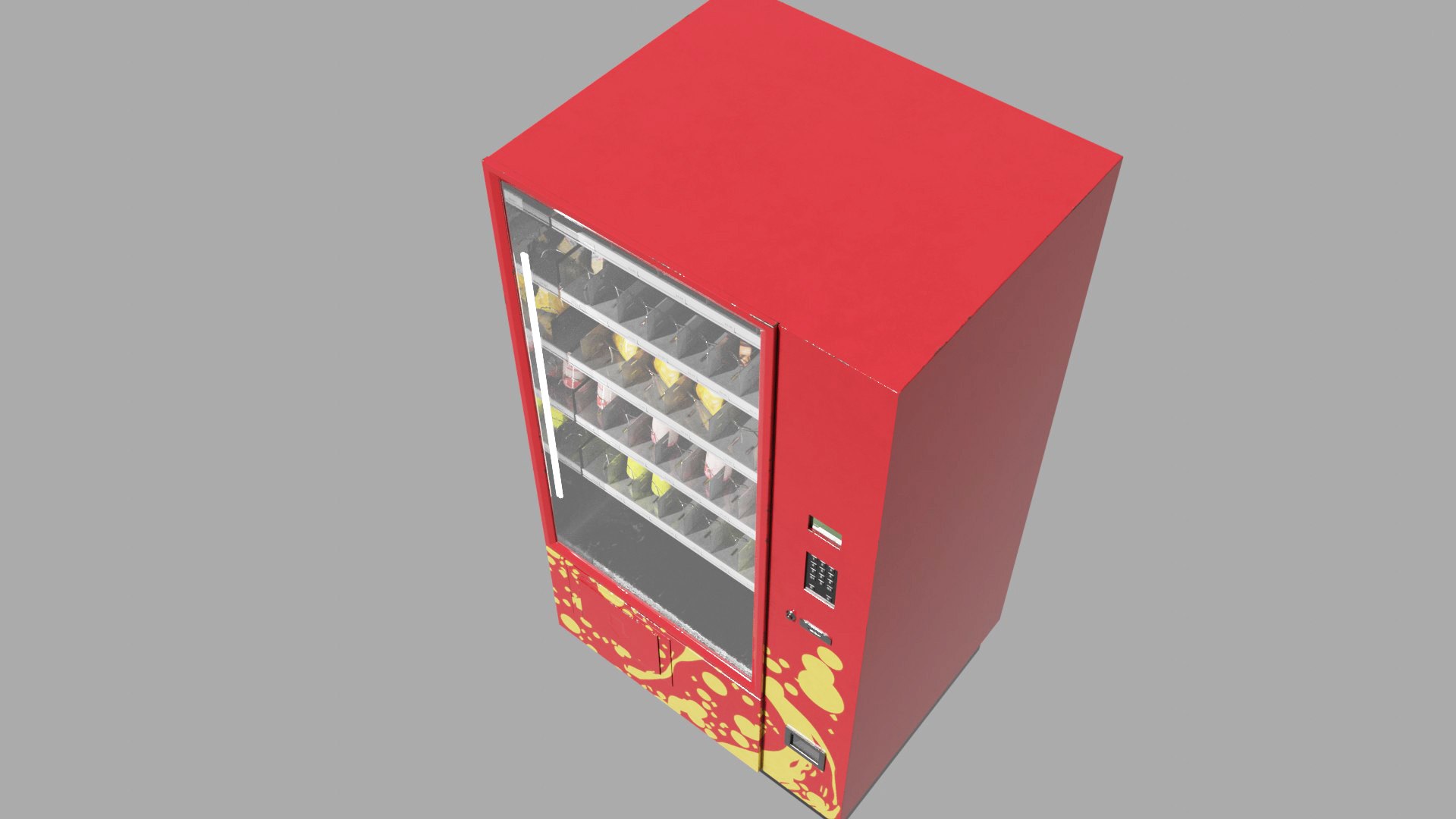 3D Vending Machine - TurboSquid 2305606
