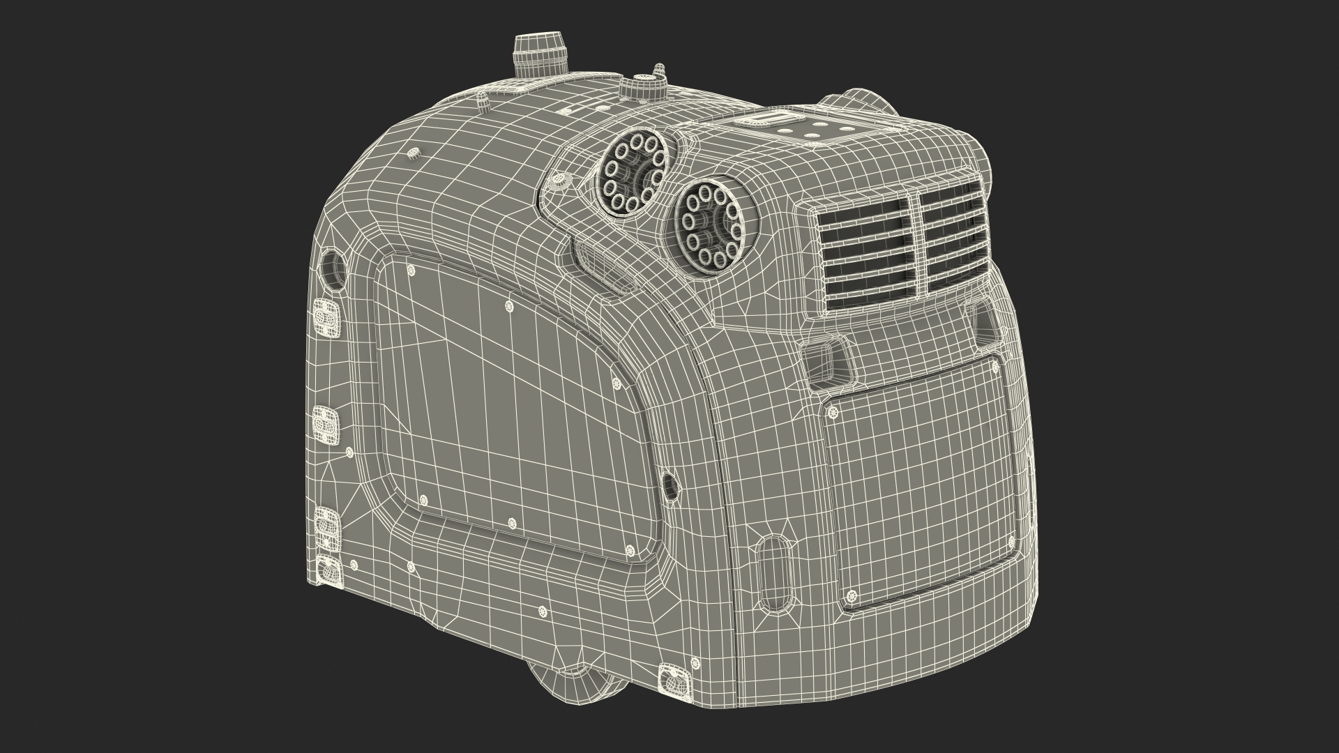 3D Fybots Octopus Disinfect XL Smart Cleaning Robot - TurboSquid 1747744