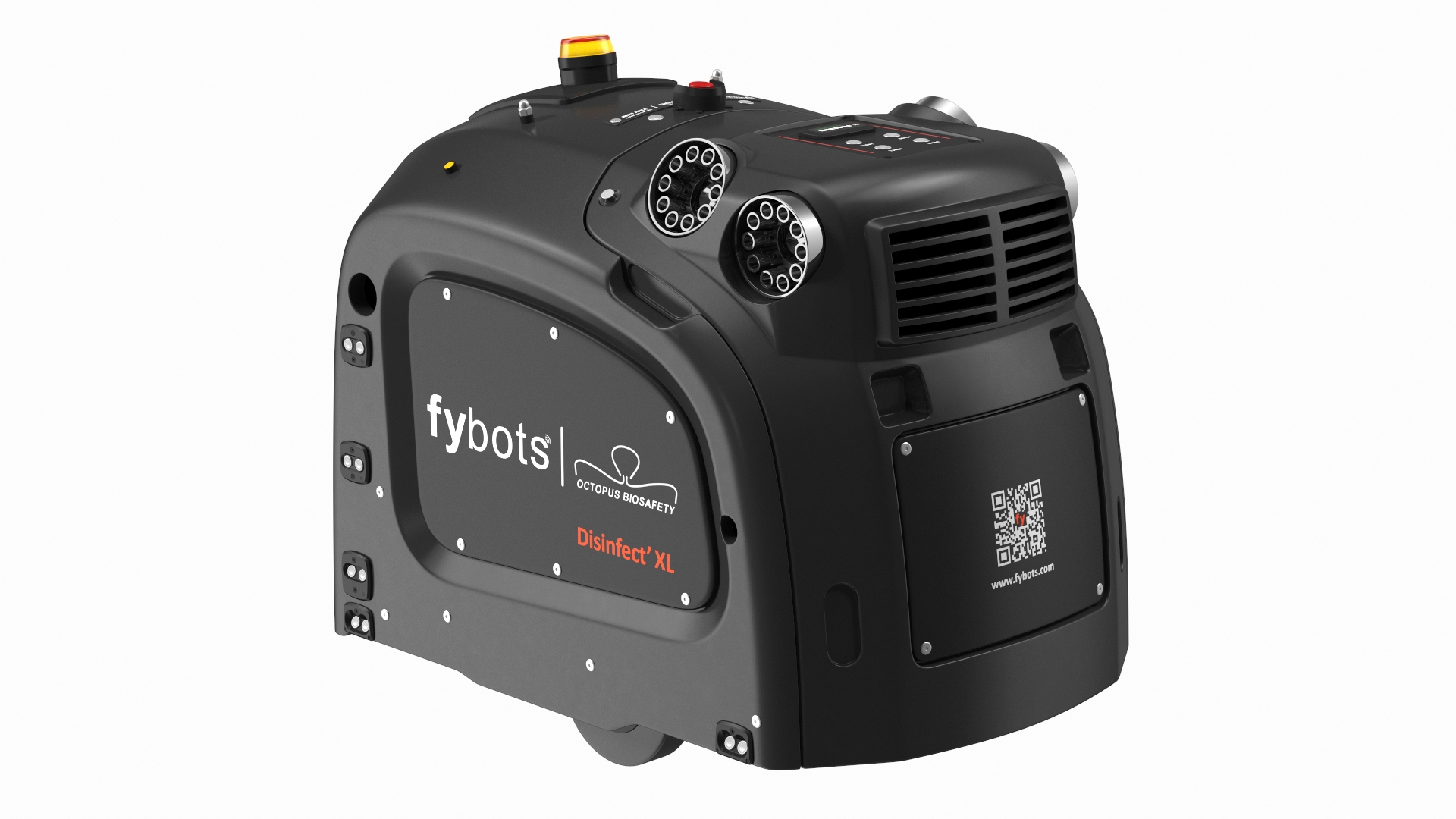 3D Fybots Octopus Disinfect XL Smart Cleaning Robot - TurboSquid 1747744