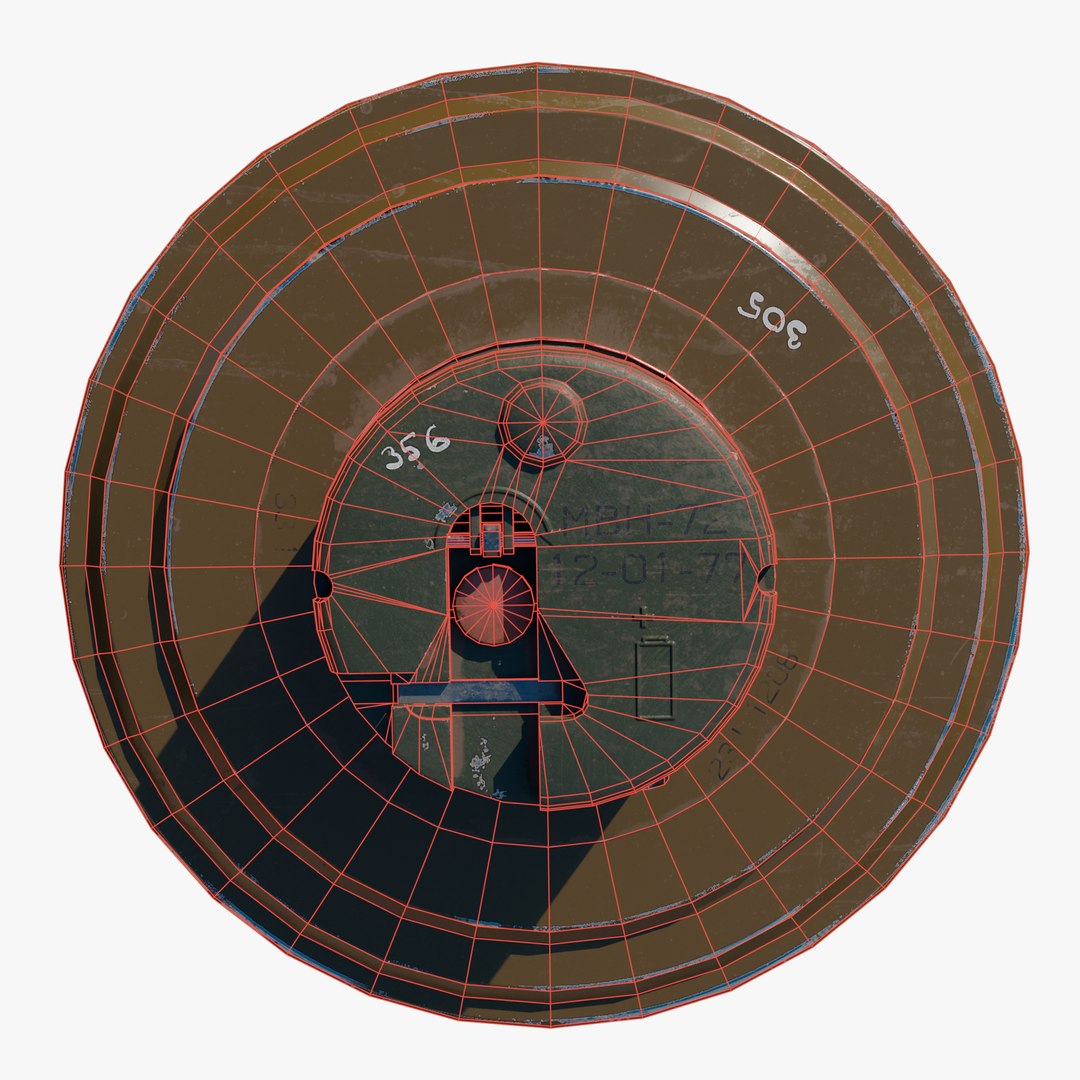 Mine TM-72 3D Model - TurboSquid 2093831