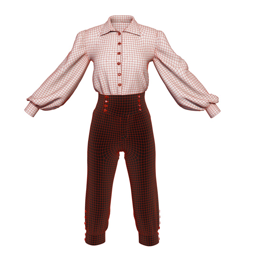 3D Women Dress - TurboSquid 2025154