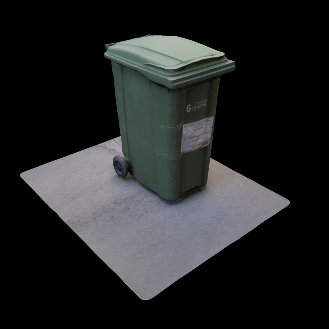 Scan Street Trash 3D Model - TurboSquid 1189916
