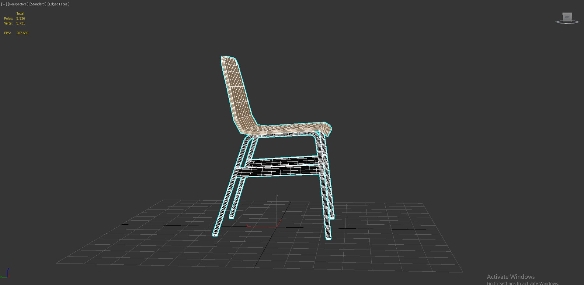 3D Lecture Chair - TurboSquid 1782792