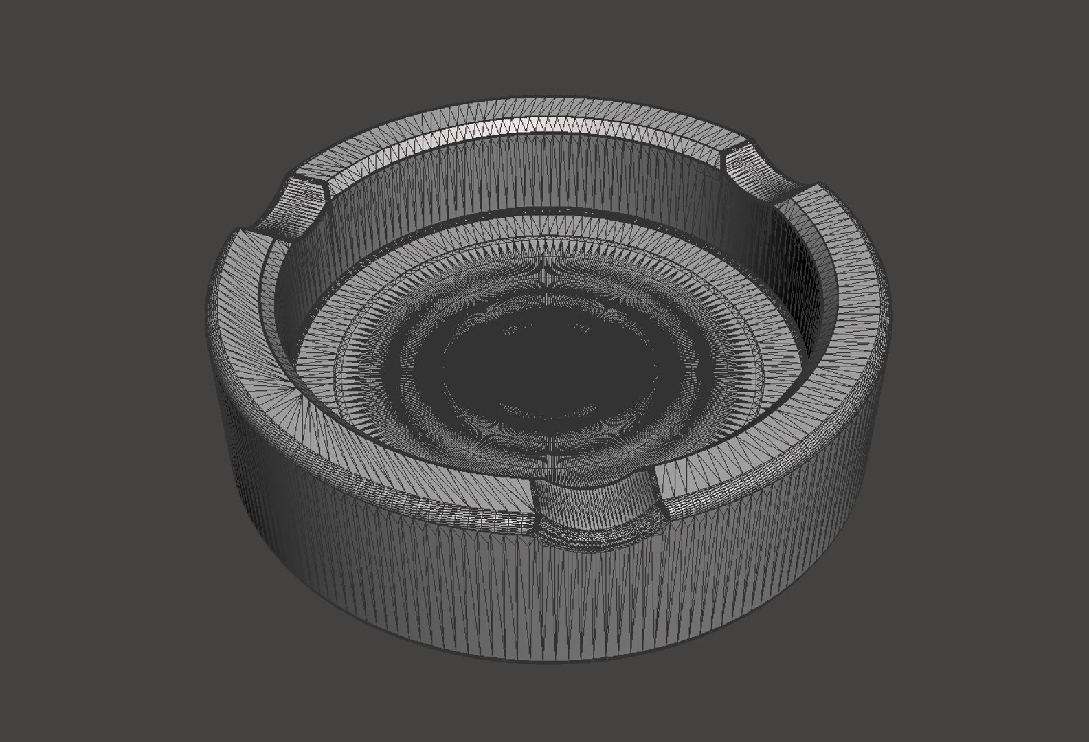 3D ashtray ash - TurboSquid 1475579