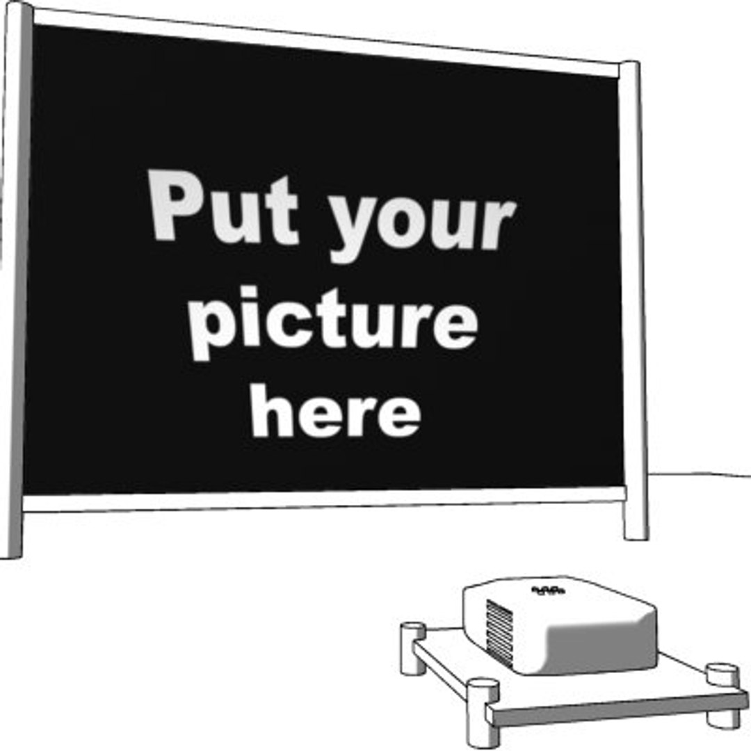 3d Projector Contour Picture
