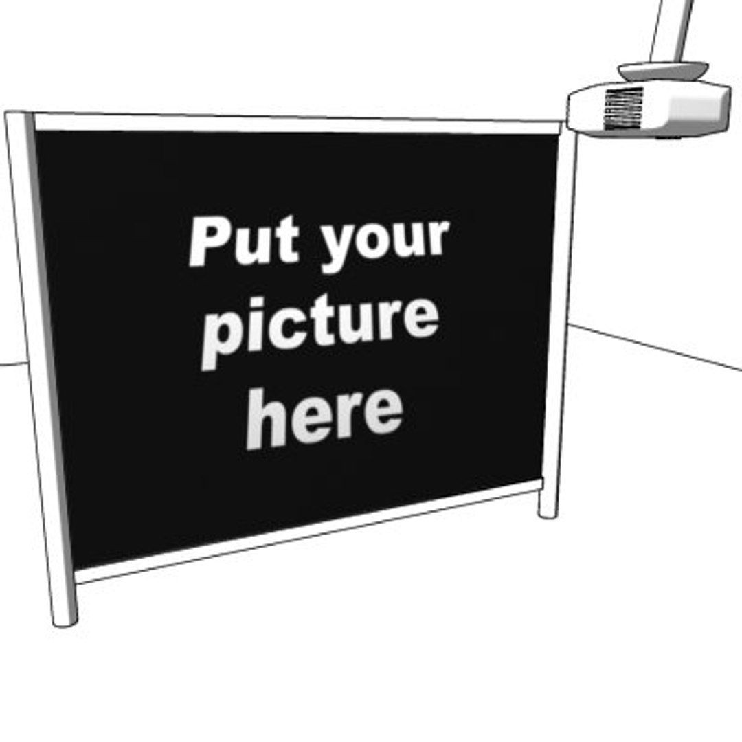 3d Projector Contour Picture