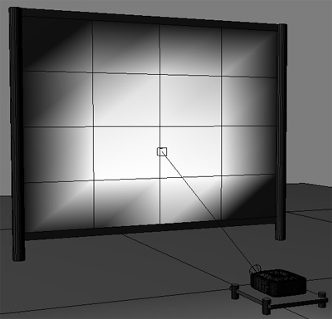 3d Projector Contour Picture