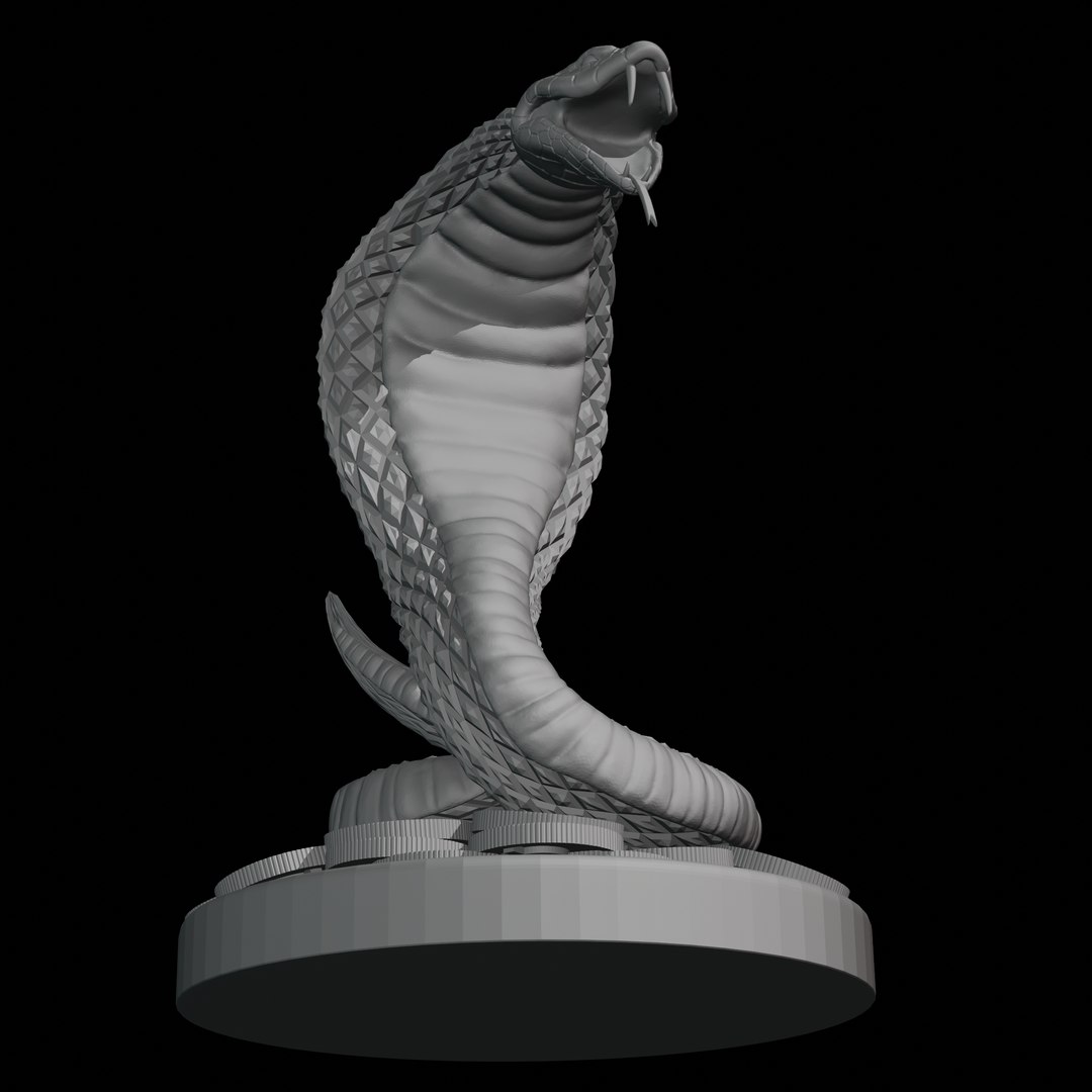 Sculpture Snake 3D Model - TurboSquid 1661482