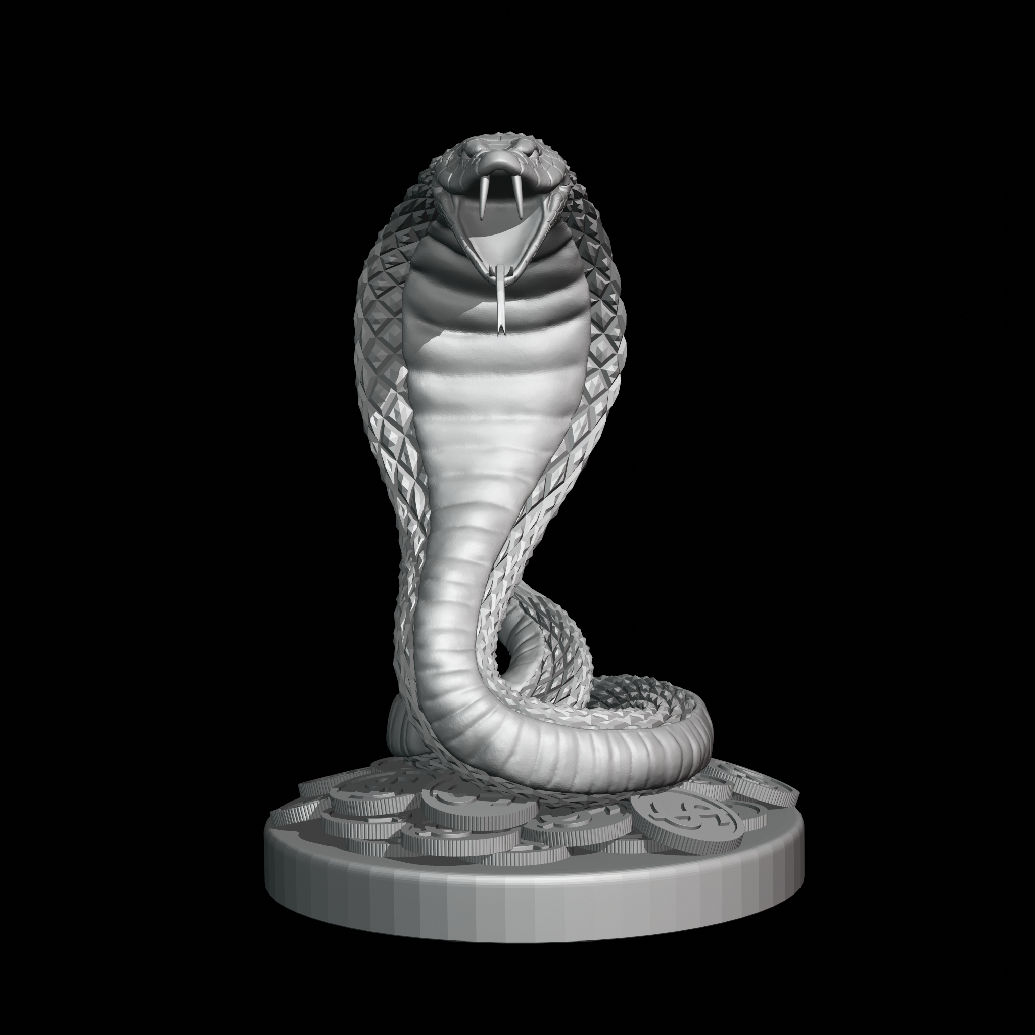 Sculpture snake 3D model - TurboSquid 1661482