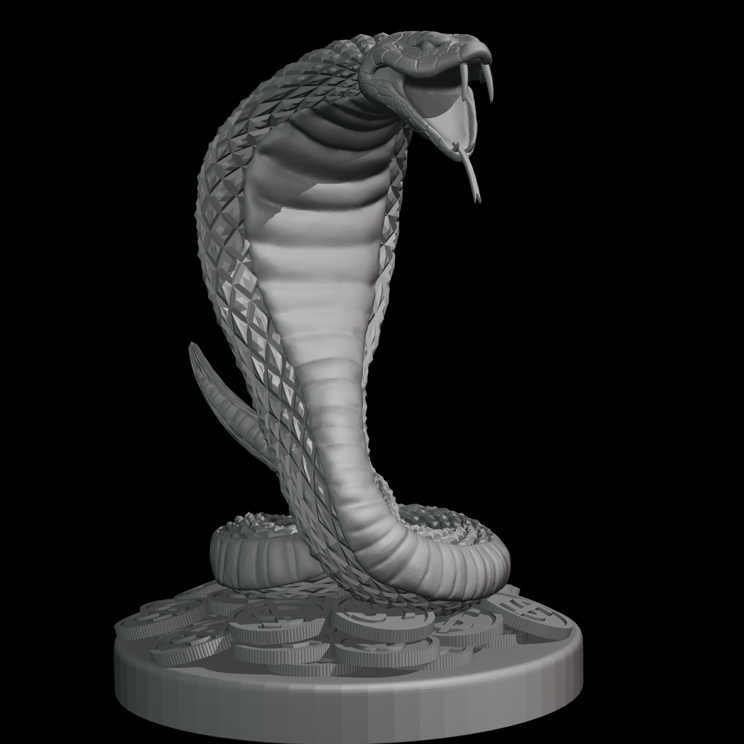 Sculpture snake 3D model - TurboSquid 1661482