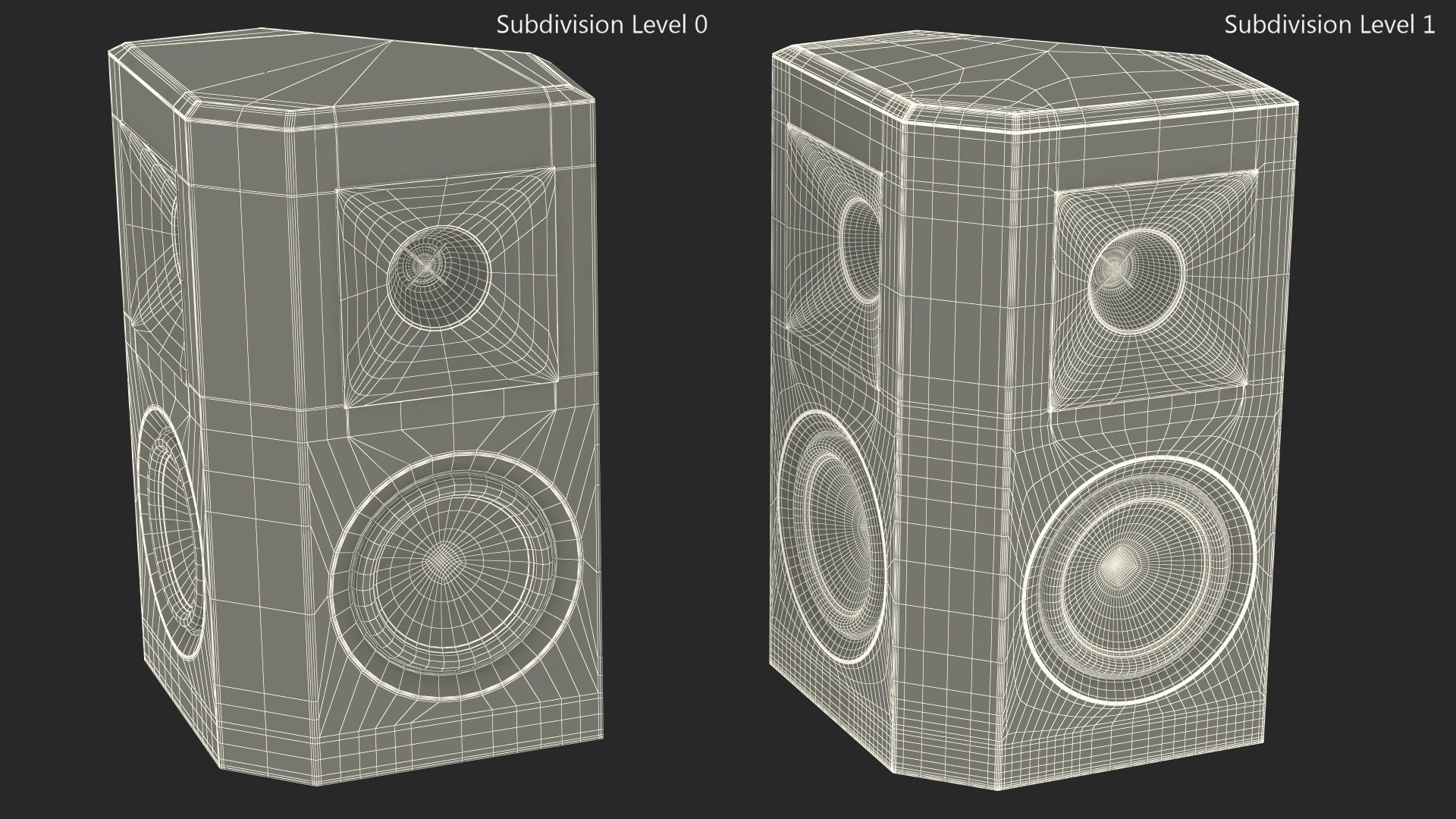 Surround Sound Speaker Black 3D - TurboSquid 2070501