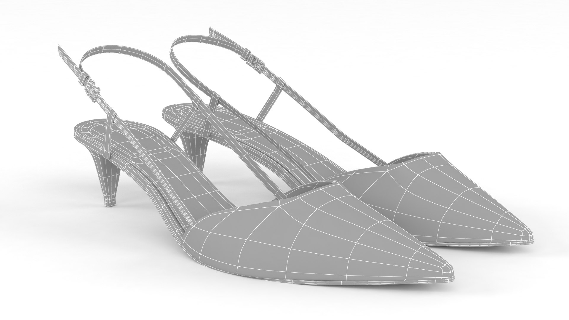 Women Shoes 3D Model - TurboSquid 2302039