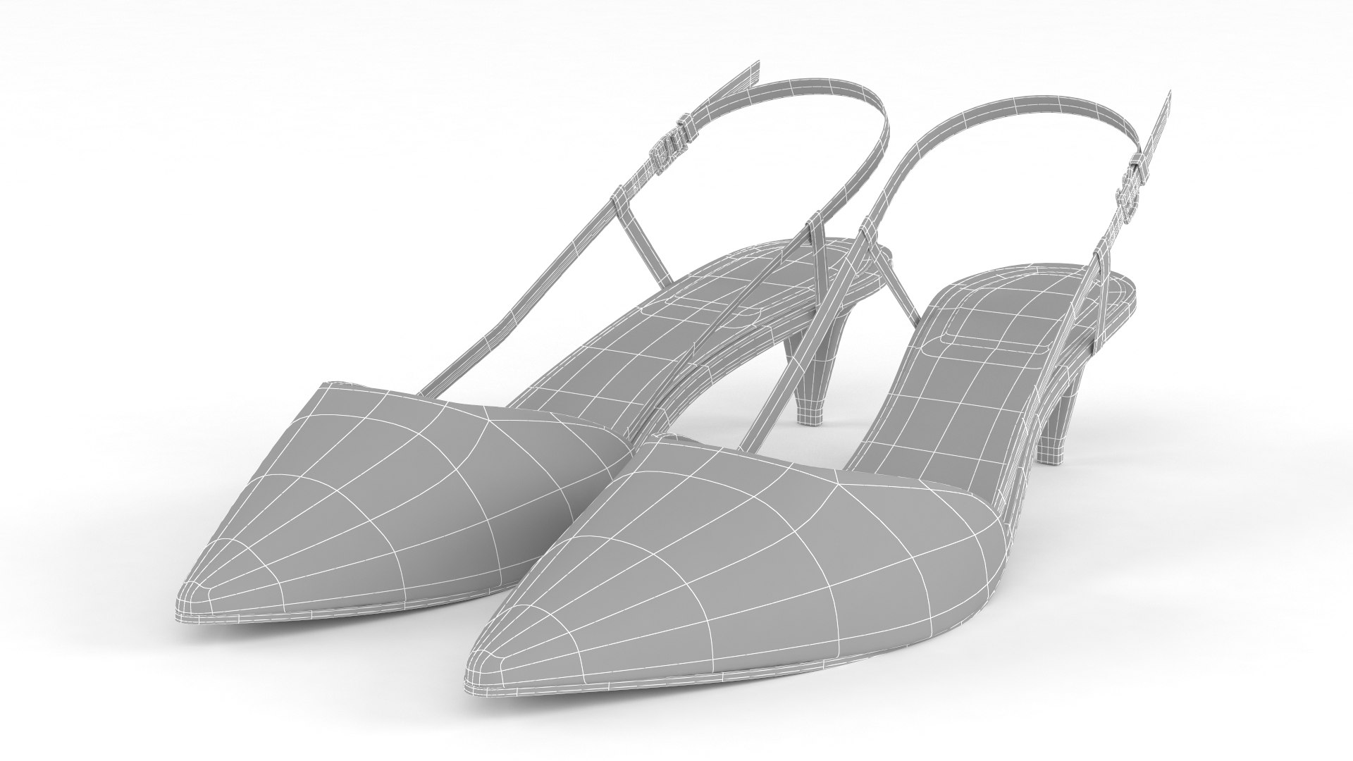 Women Shoes 3D Model - TurboSquid 2302039