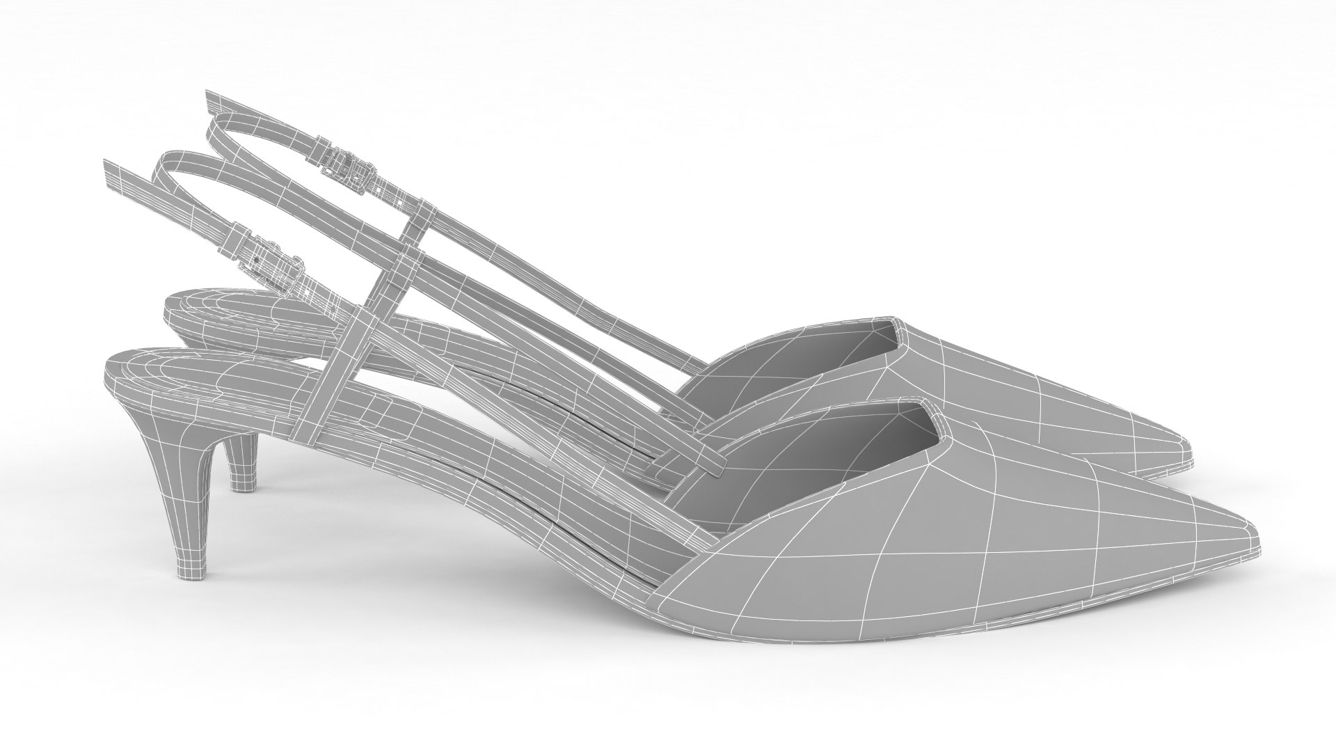 Women Shoes 3D Model - TurboSquid 2302039