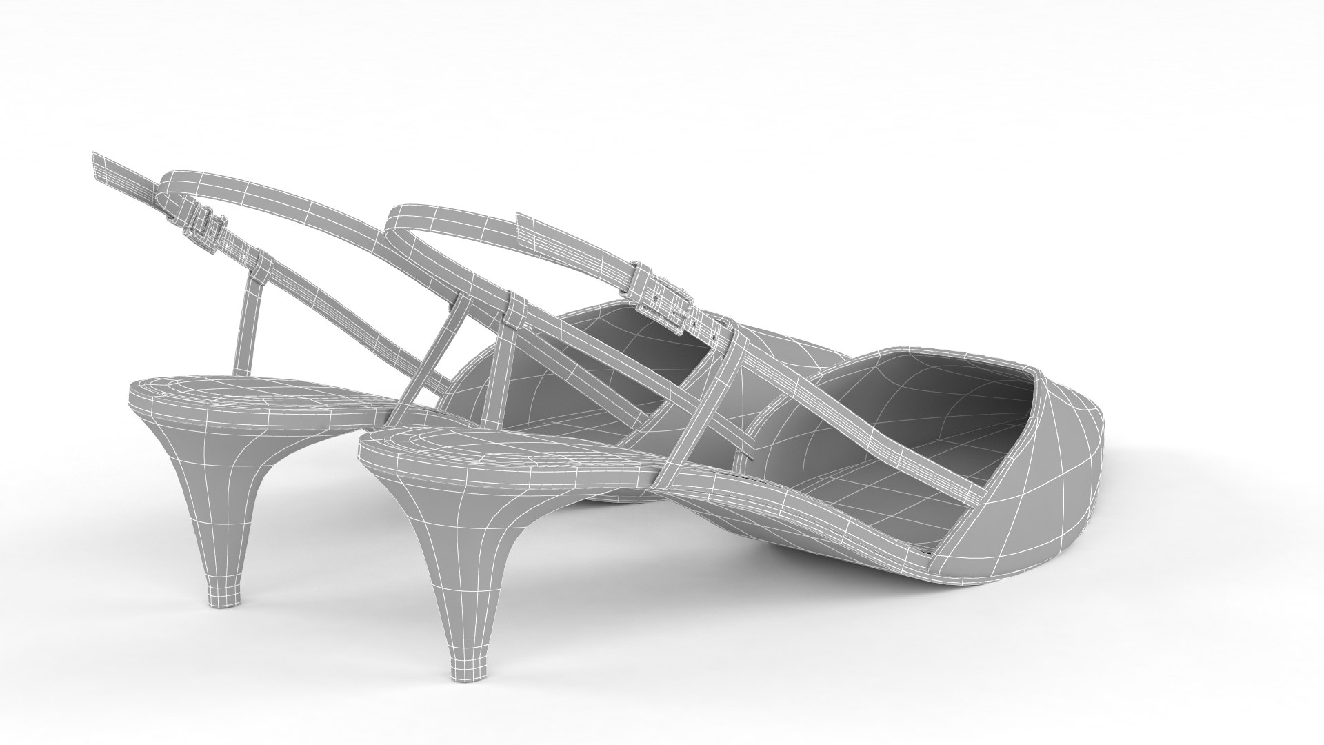 Women Shoes 3D Model - TurboSquid 2302039