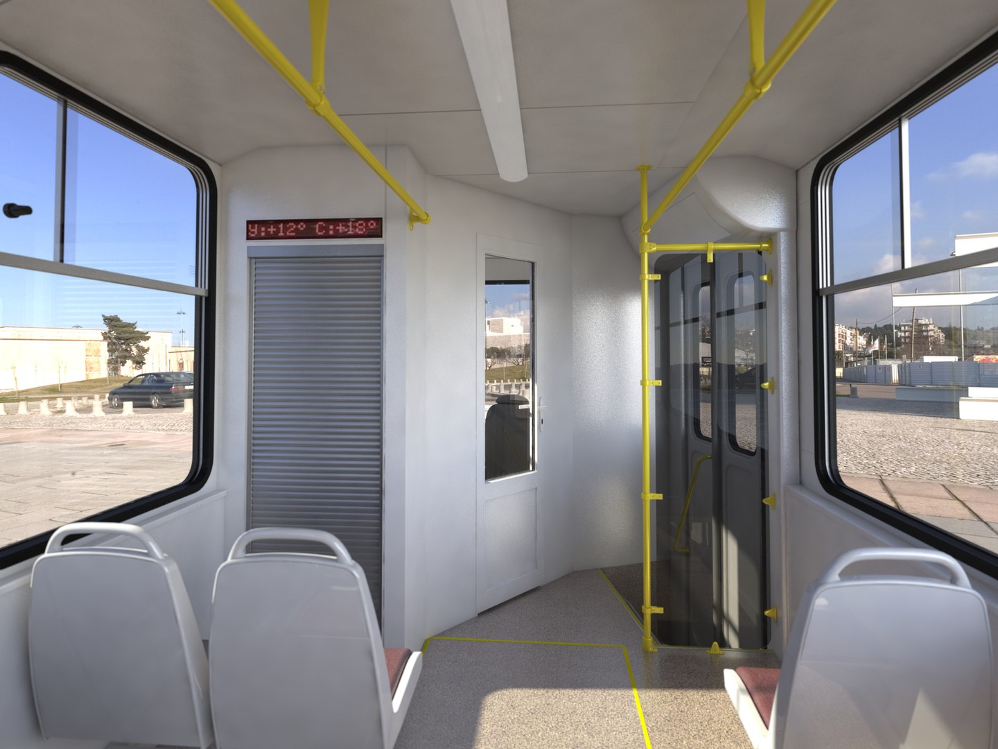 3D Tram Model - TurboSquid 1241885