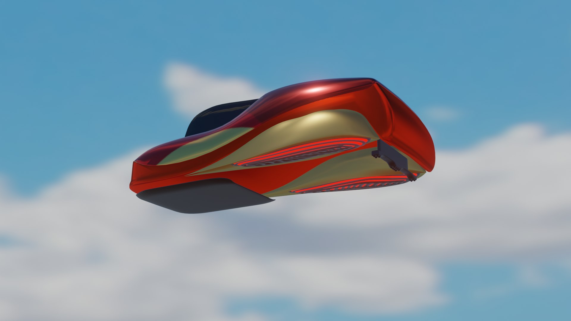3D Model Flying Vehicle - TurboSquid 1928489