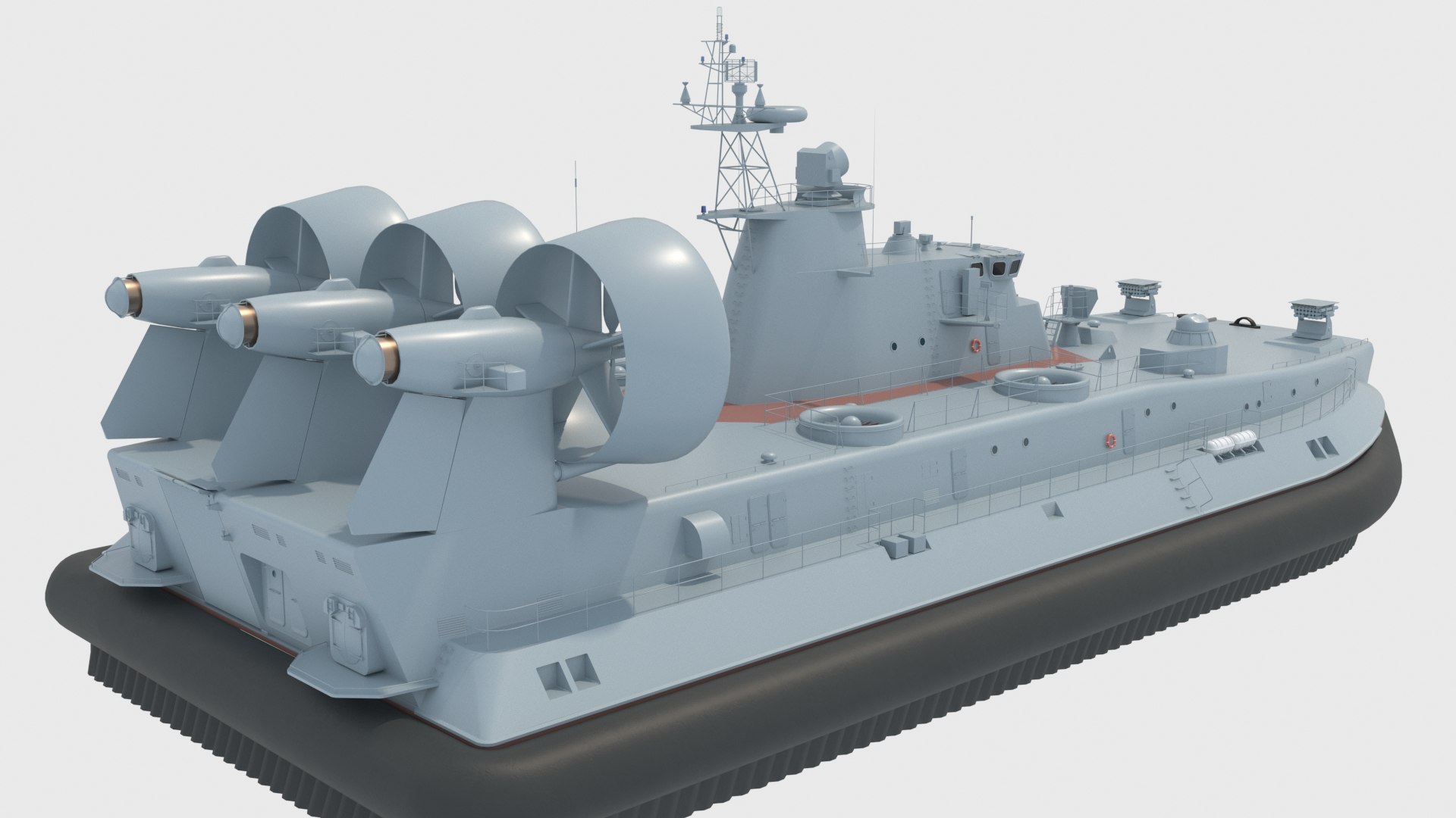 Project 12322 Zubr 3D - TurboSquid 1783086