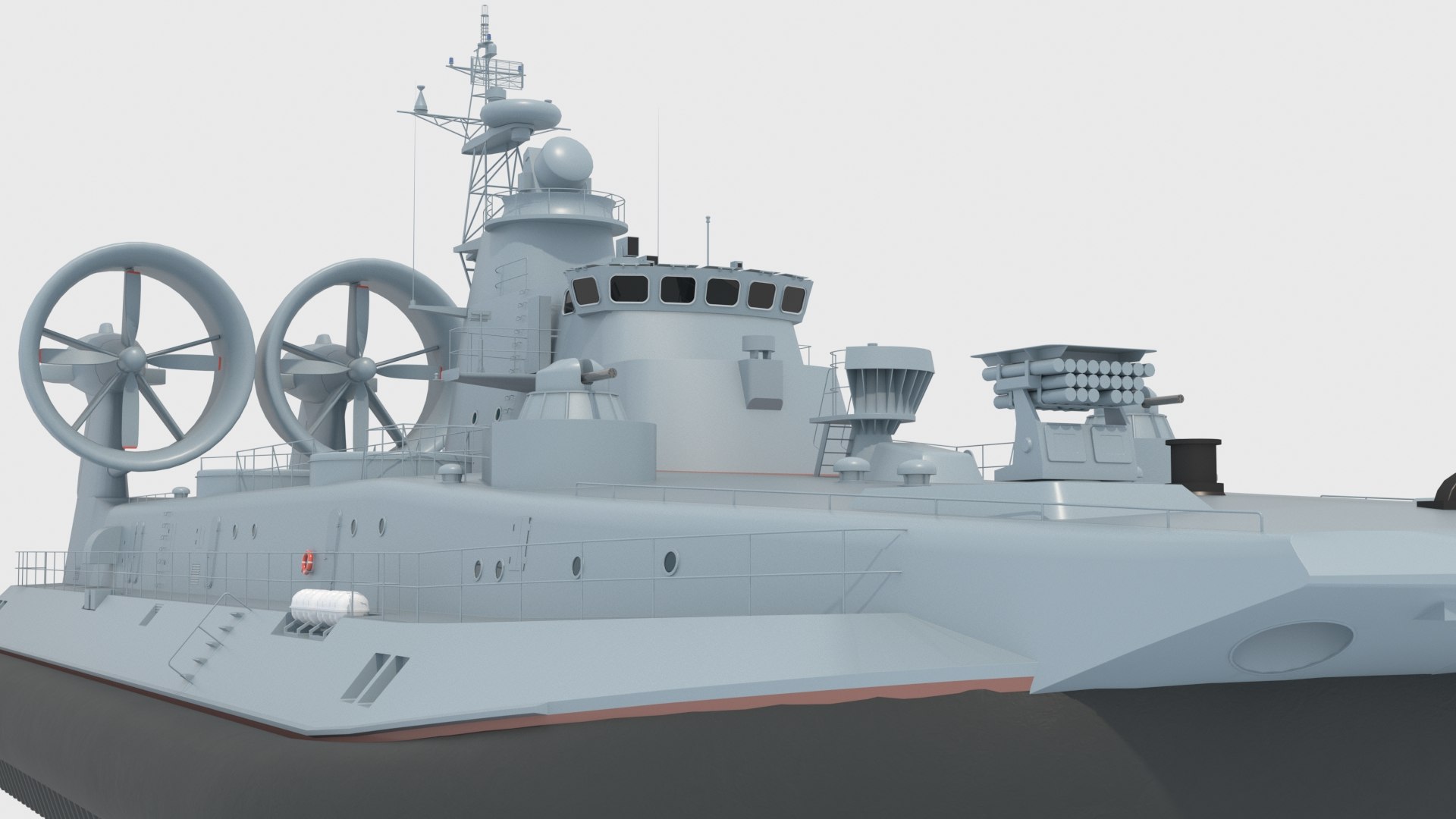 Project 12322 Zubr 3D - TurboSquid 1783086