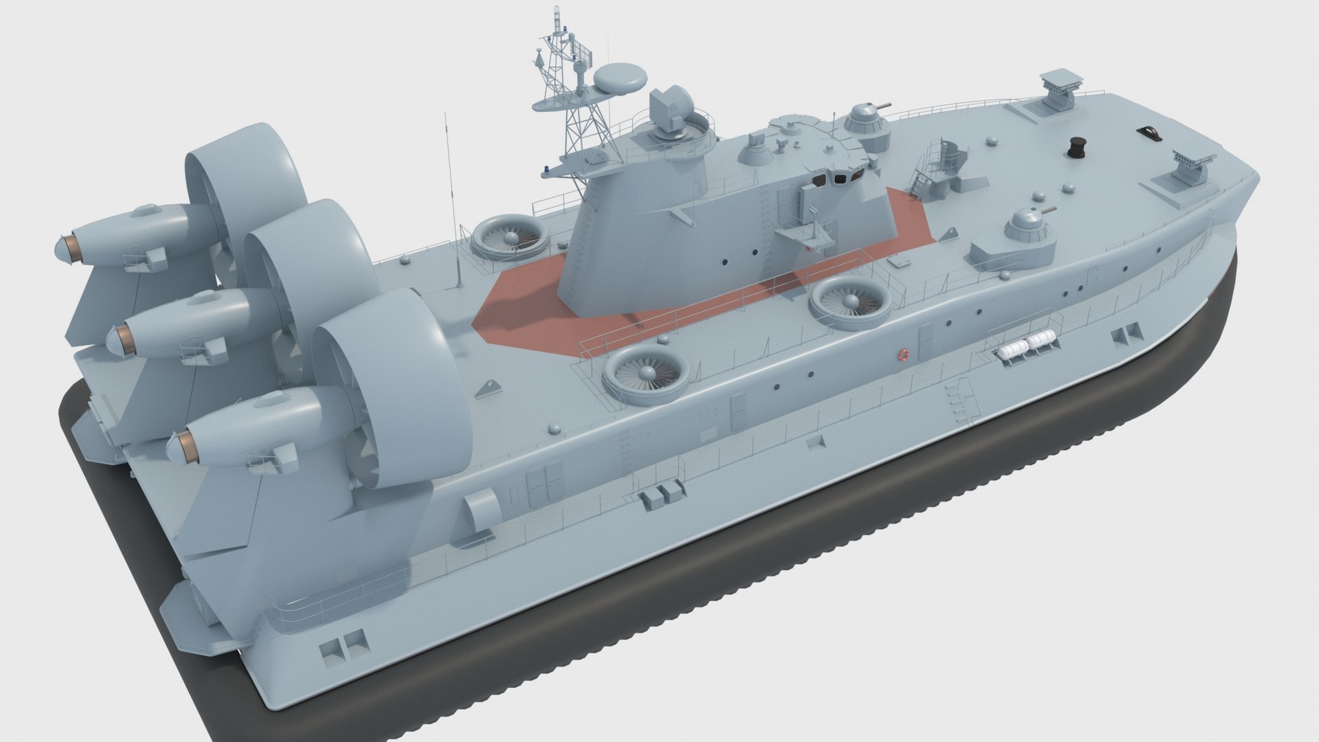 Project 12322 Zubr 3D - TurboSquid 1783086