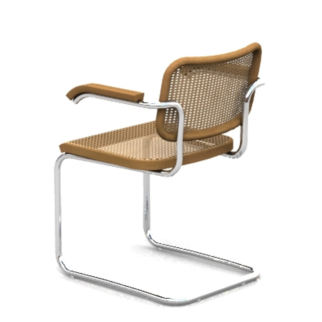 3d Model Cesca Chair