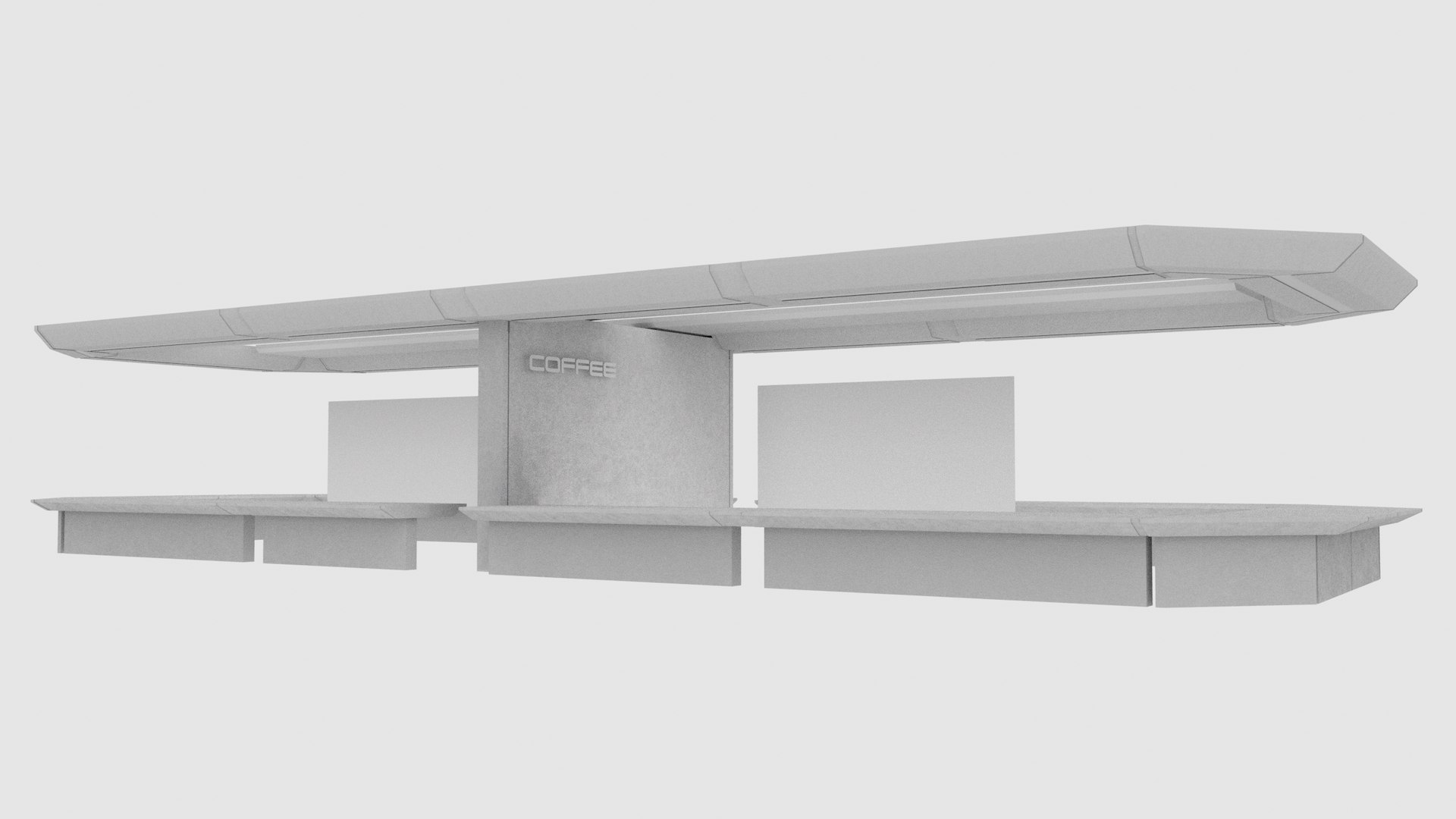 3D Mass Effect Citadel Kiosk Model - TurboSquid 2353012