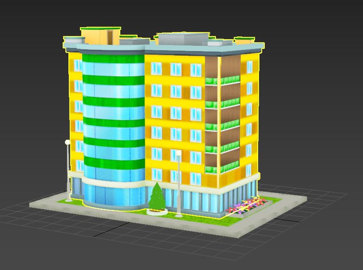 Mobile Games Building 3D Model - TurboSquid 1232140