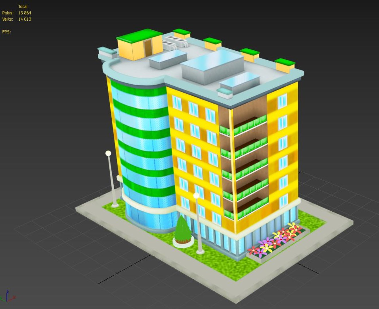 Mobile Games Building 3D Model - TurboSquid 1232140