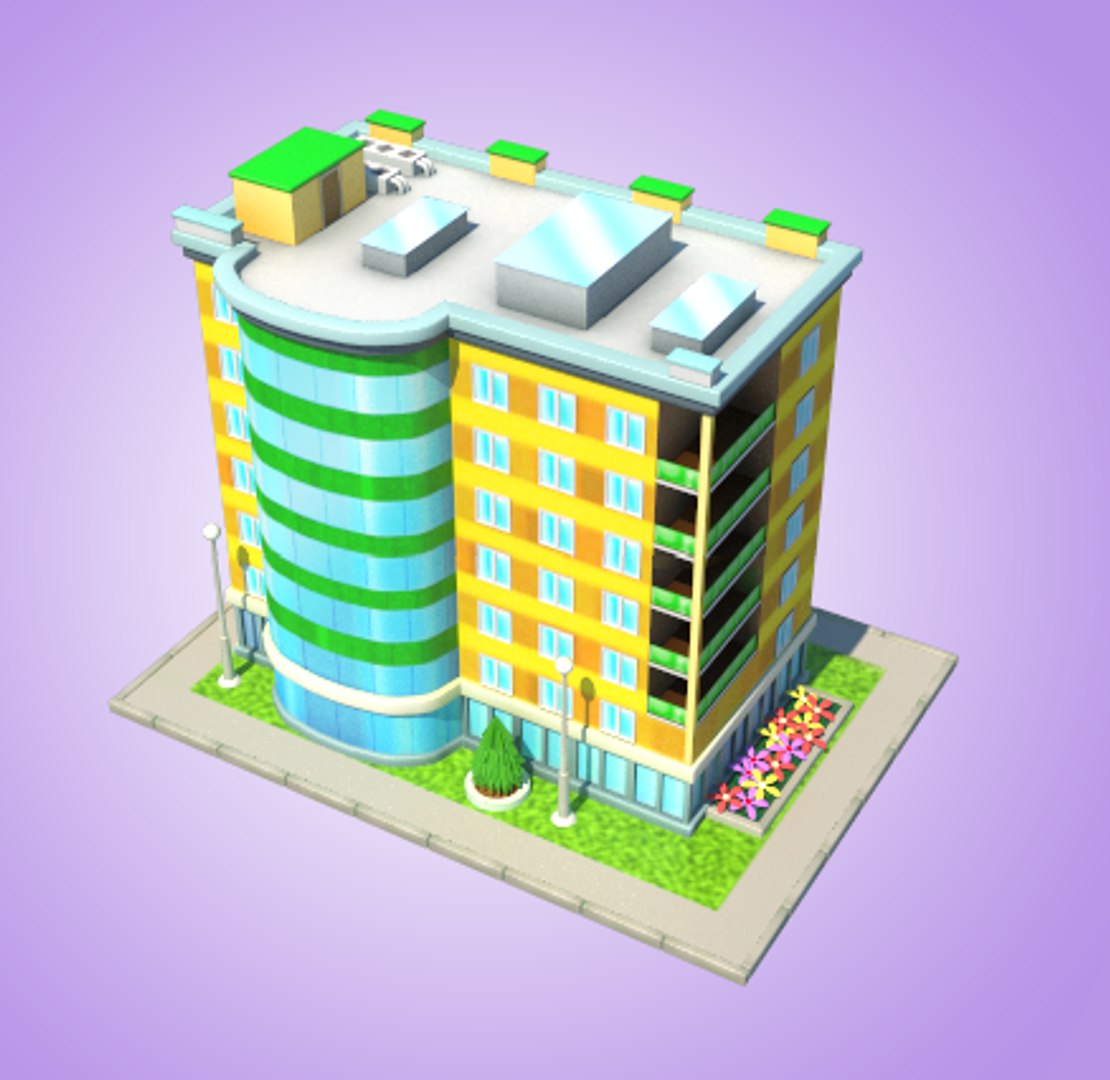 Mobile Games Building 3D Model - TurboSquid 1232140