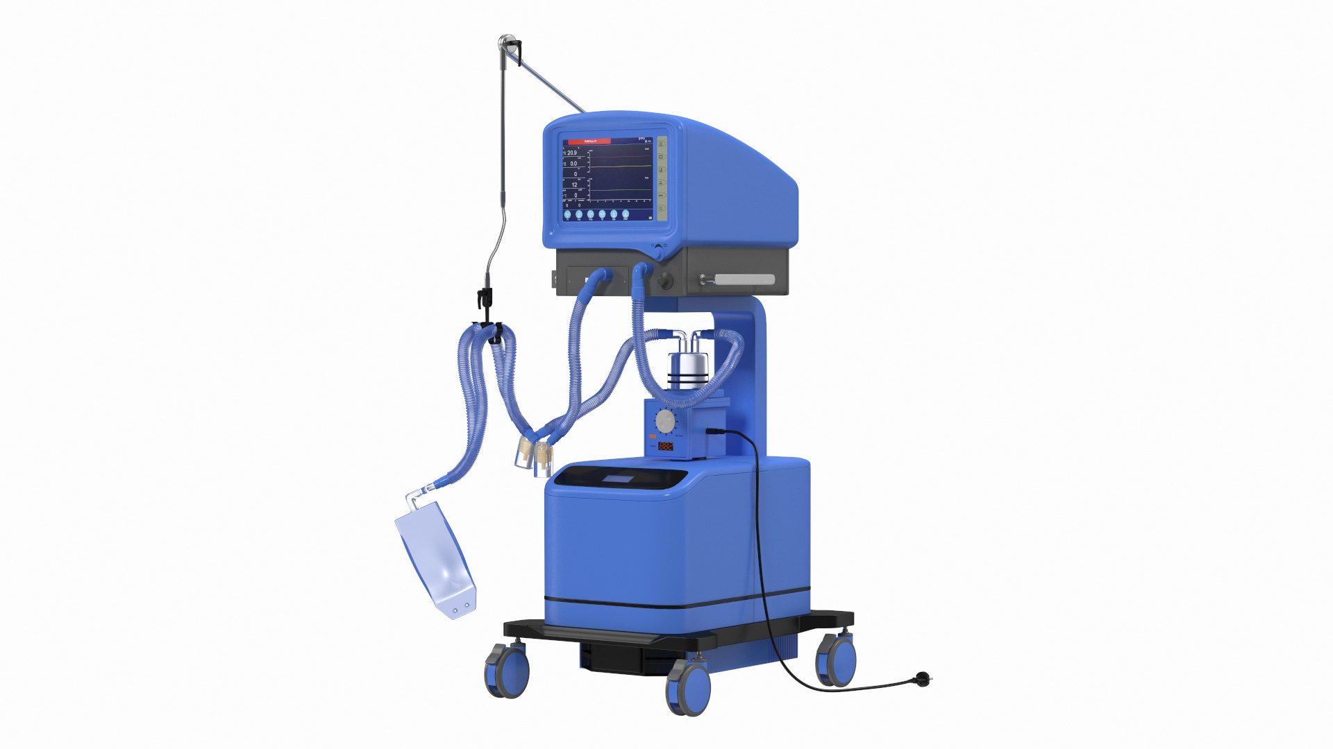 Icu Ventilator Machine Generic Model - TurboSquid 1572006
