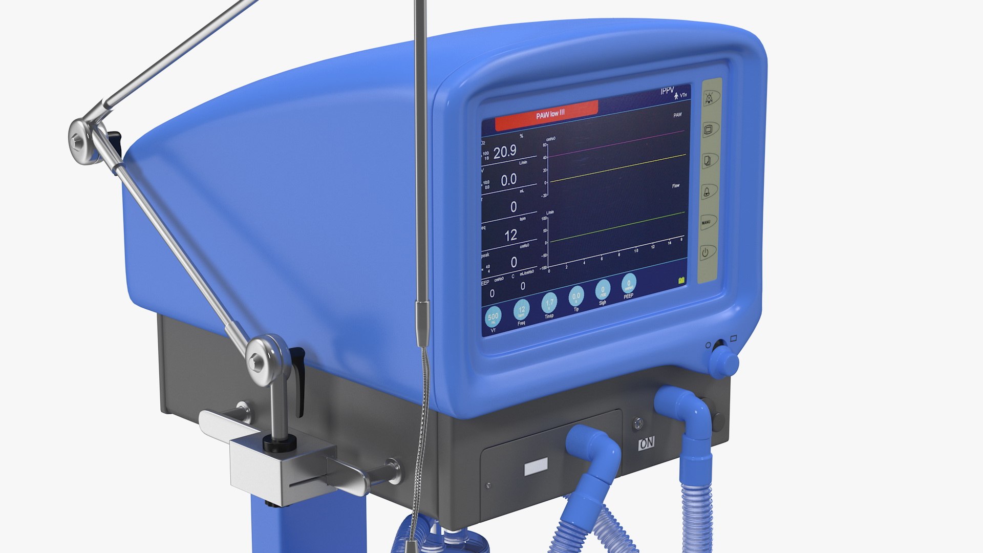 Icu Ventilator Machine Generic Model - TurboSquid 1572006