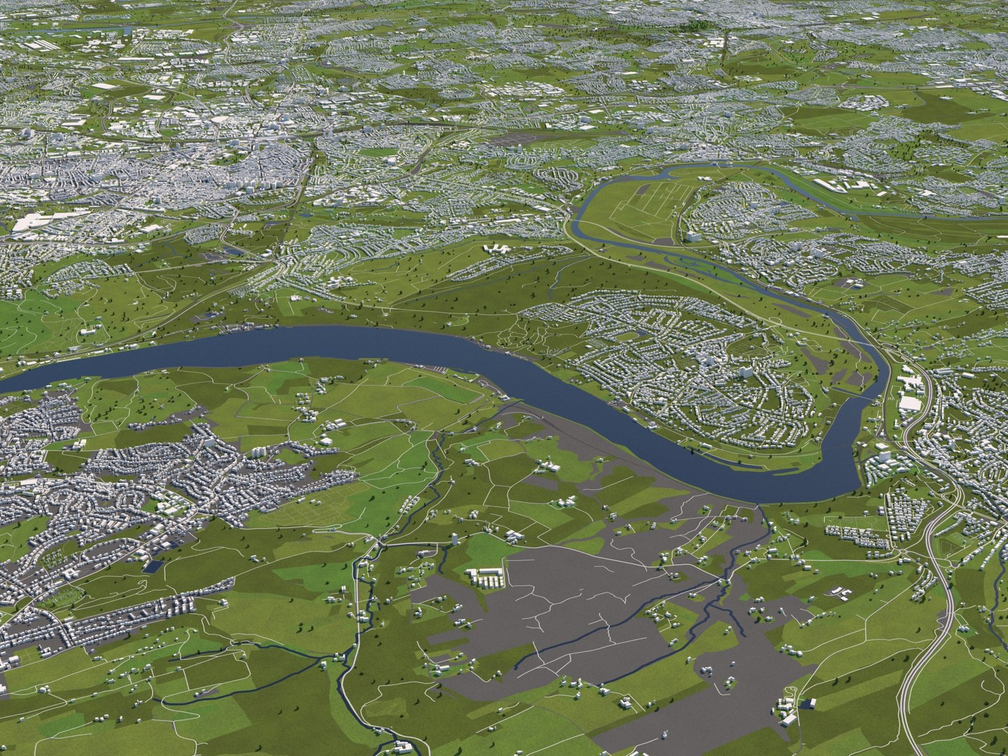 3D Model Buildings Houses Maps - TurboSquid 1453196
