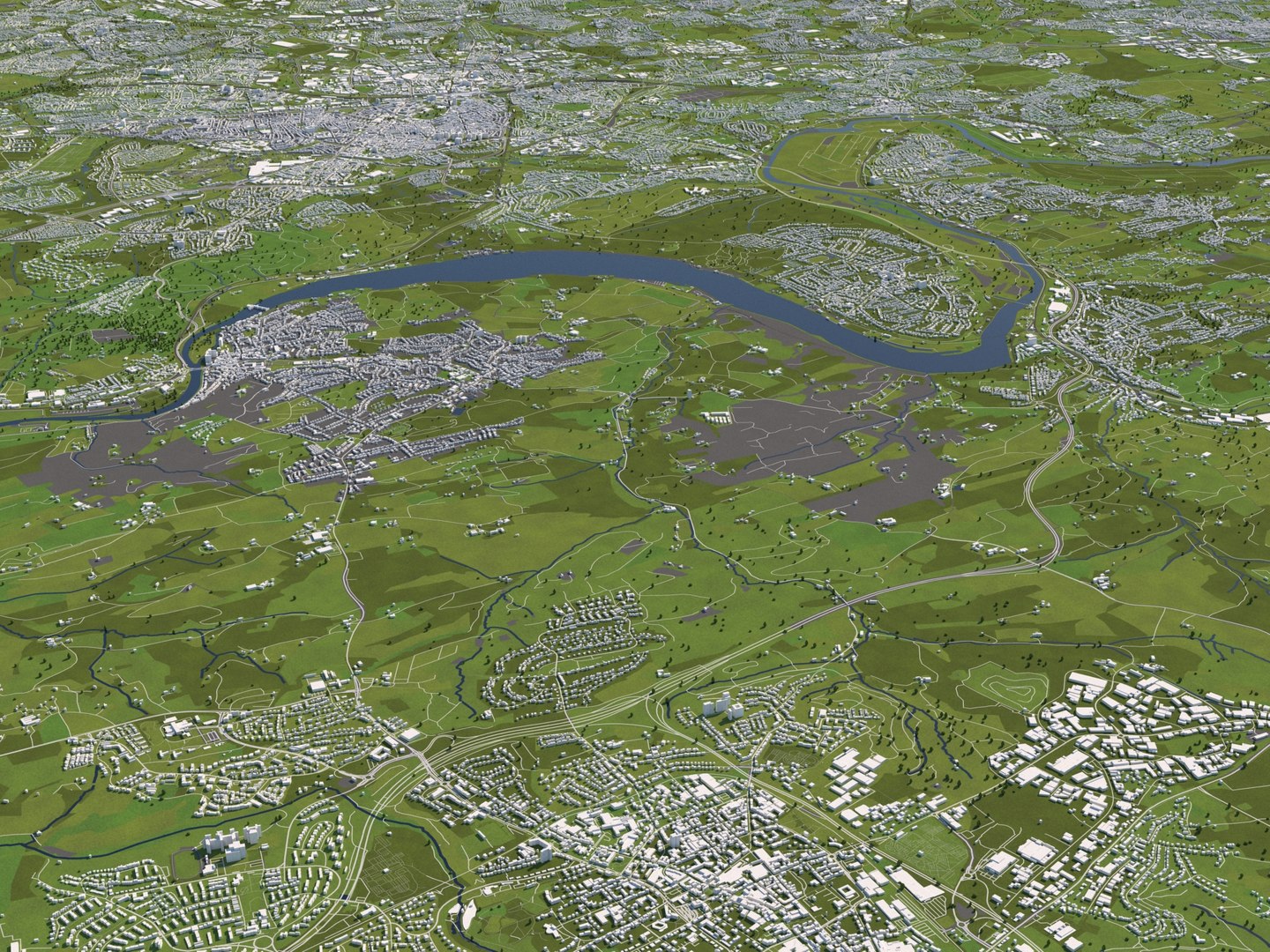 3D Model Buildings Houses Maps - TurboSquid 1453196