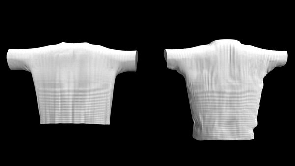 3d tshirt model