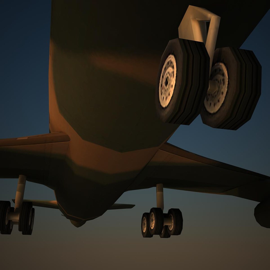 3d Model Boeing Taf