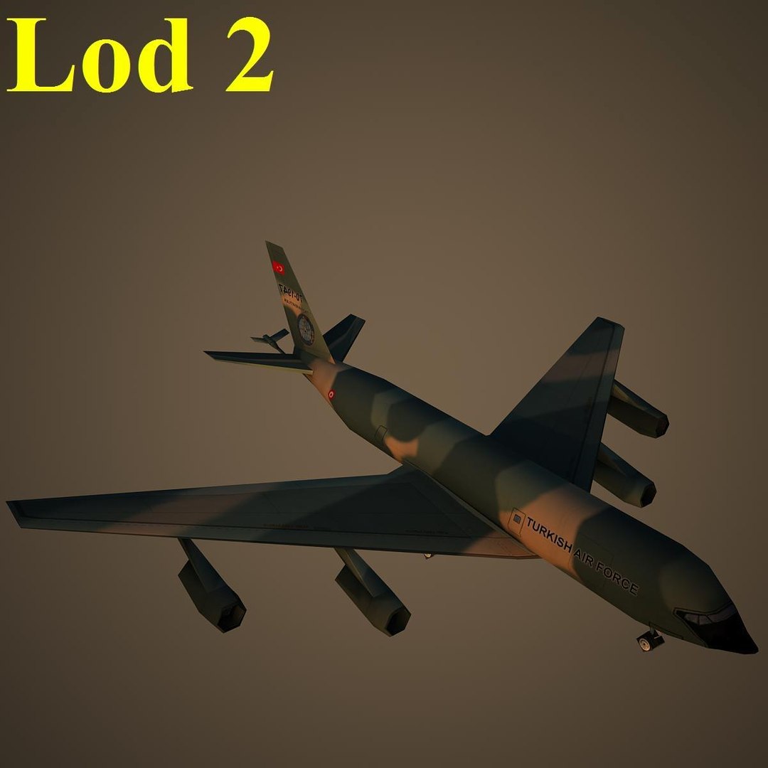3d Model Boeing Taf