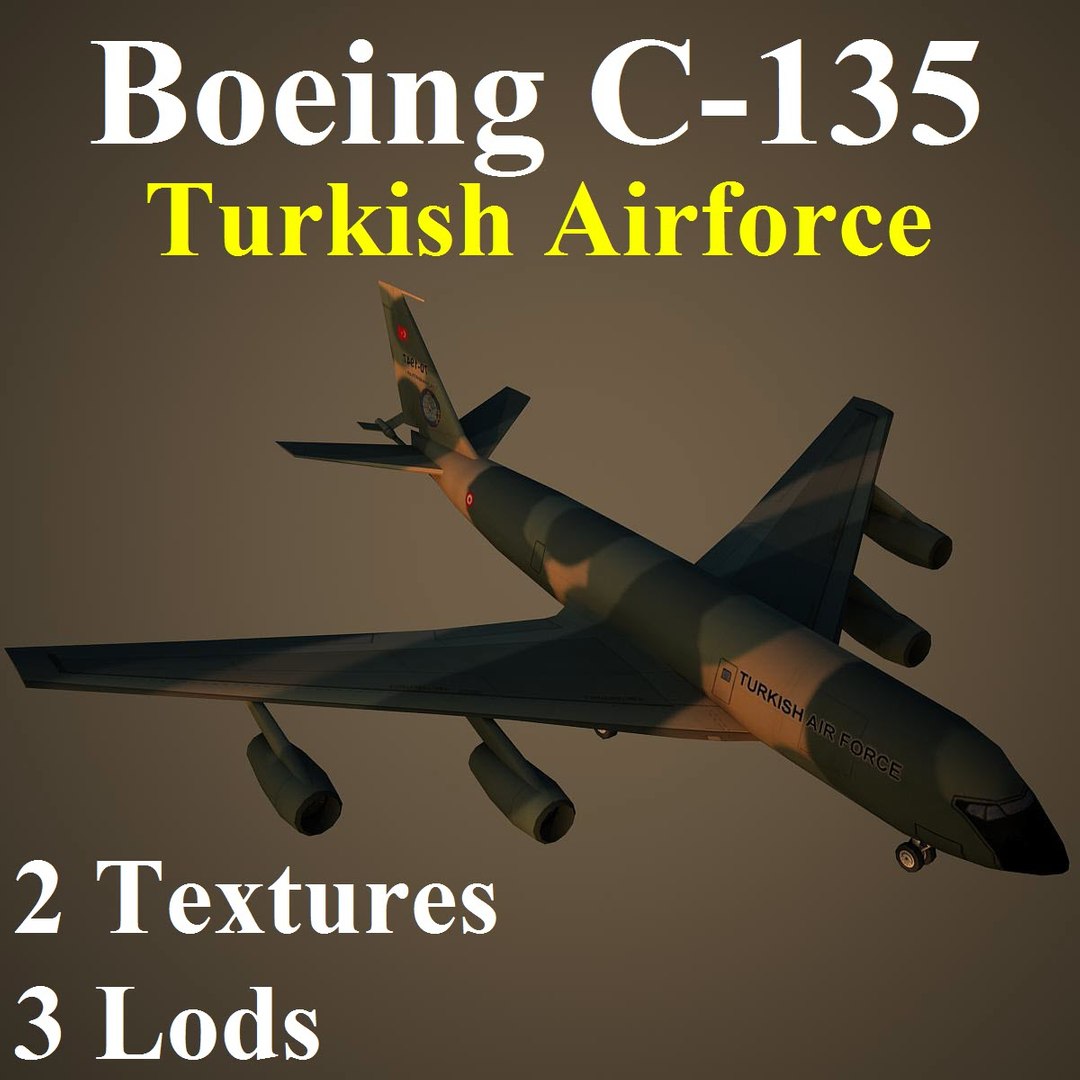 3d Model Boeing Taf