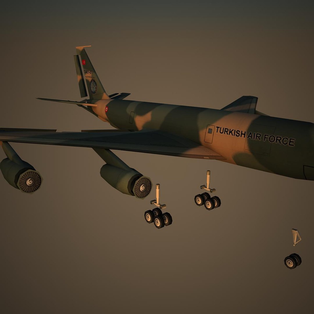 3d Model Boeing Taf
