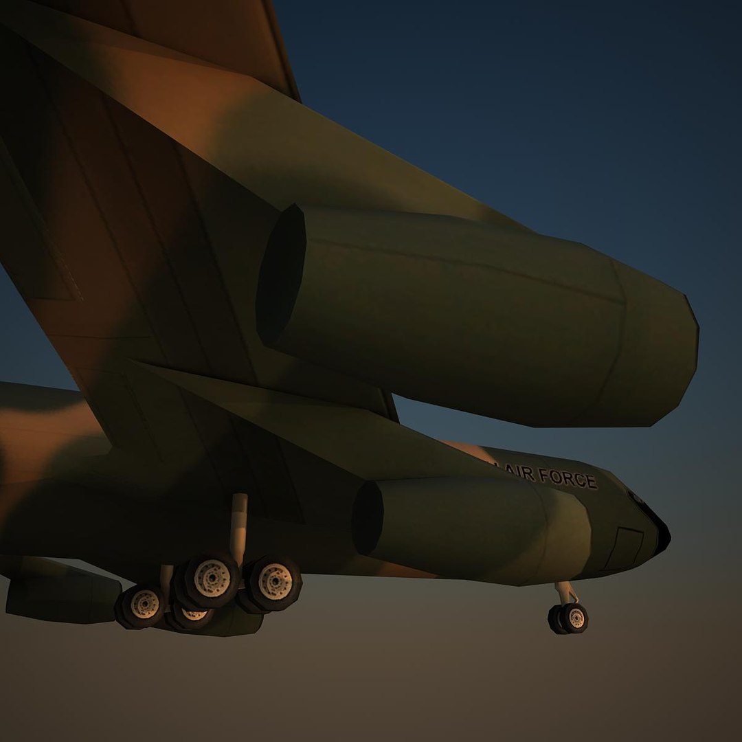 3d Model Boeing Taf