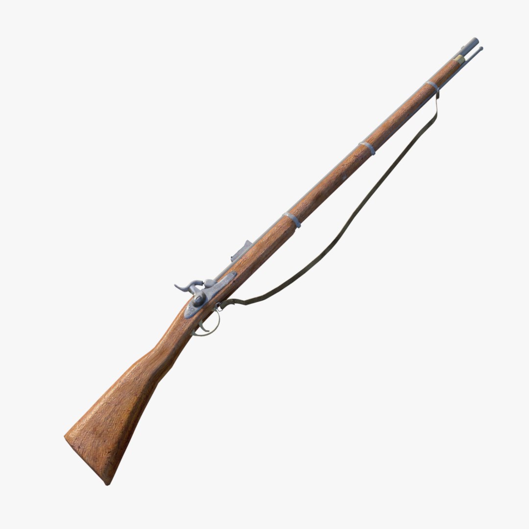 3D American Civil War Confederate Soldier - Johnny Reb Rigged Low-poly ...