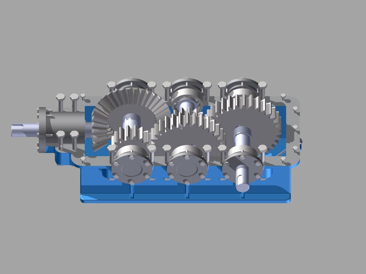 Speed Gearbox Reducer 3D Model - TurboSquid 1259455