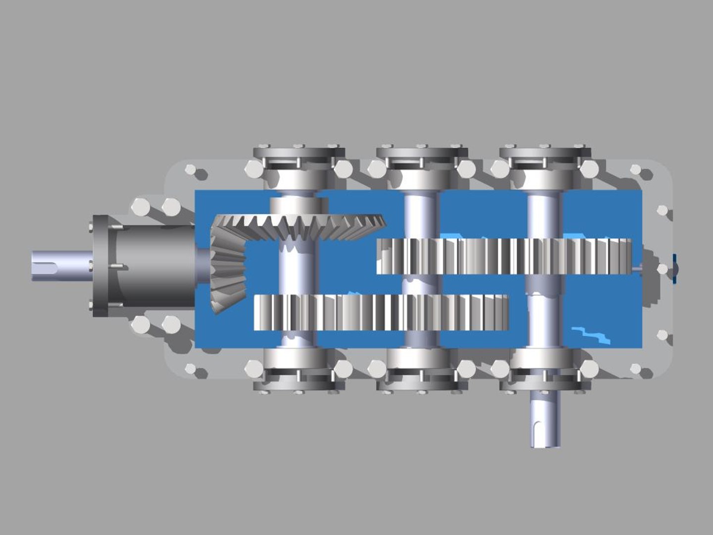 Speed Gearbox Reducer 3D Model - TurboSquid 1259455