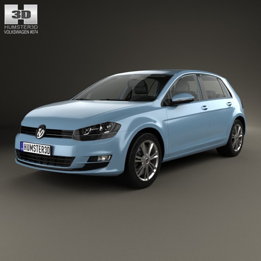 3d max 5-door interior volkswagen