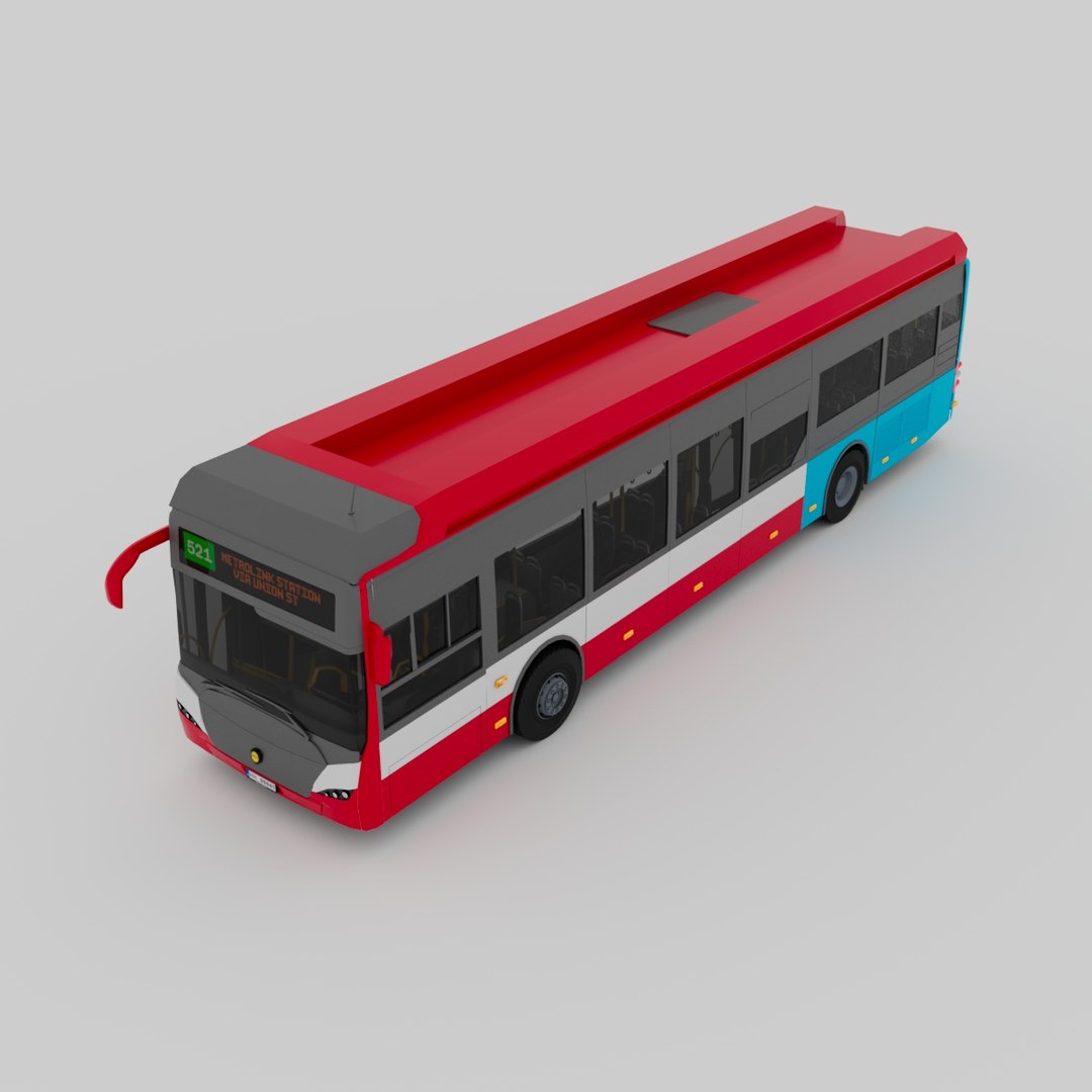 3D ElectraBus SuperCity M Fictional Model - TurboSquid 2121436