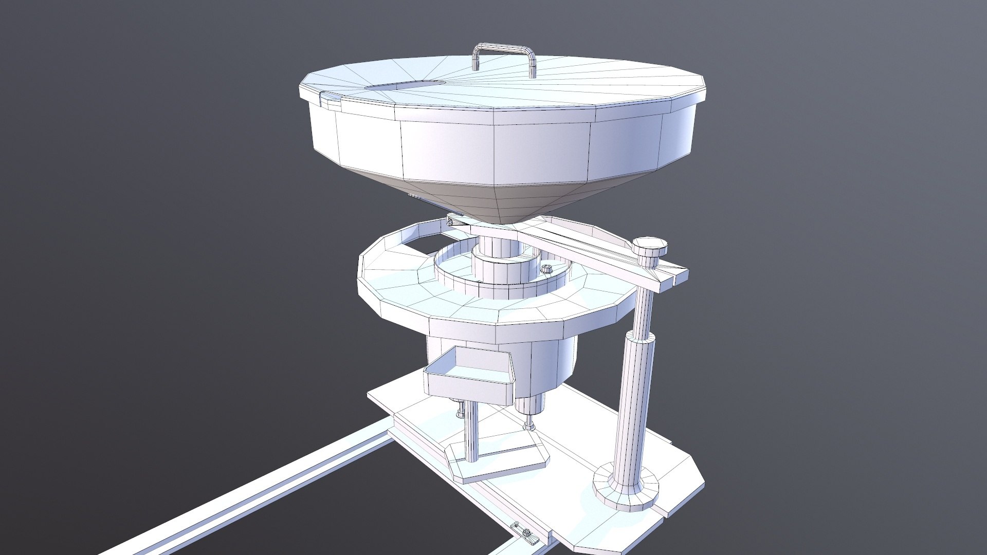 Hopper Machine Model - TurboSquid 2293463