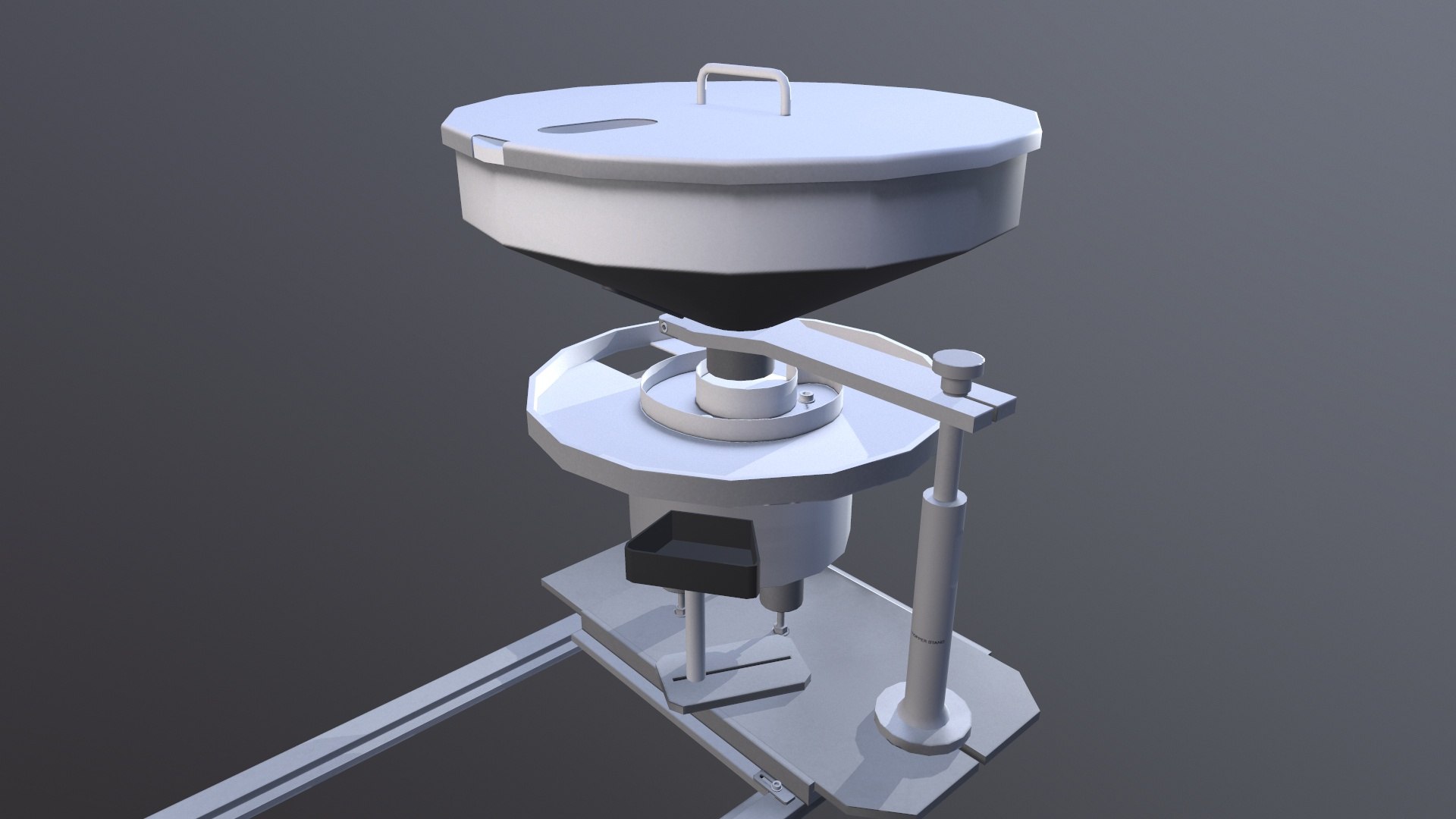 Hopper Machine Model - TurboSquid 2293463
