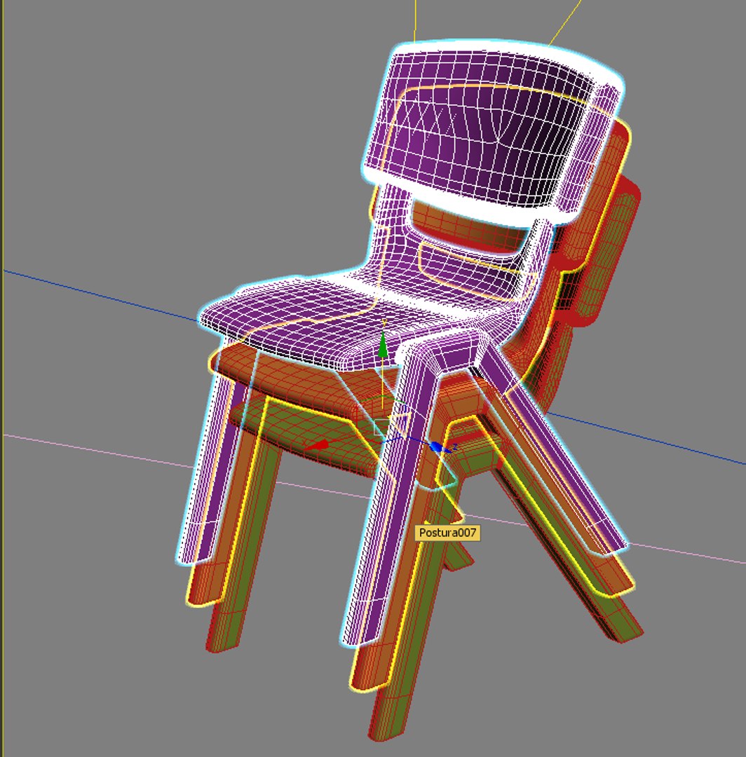 Postura Ergonomic Armchair 3d Max